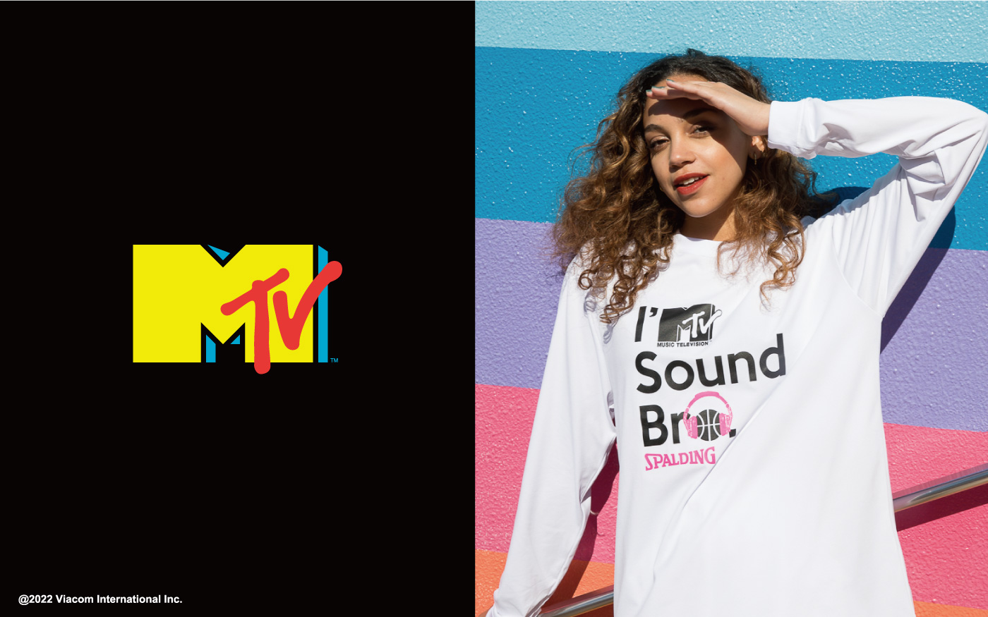 MTV世界最大級のユース向け音楽＆エンターテインメントブランド「MTV」とのコラボレーションライン